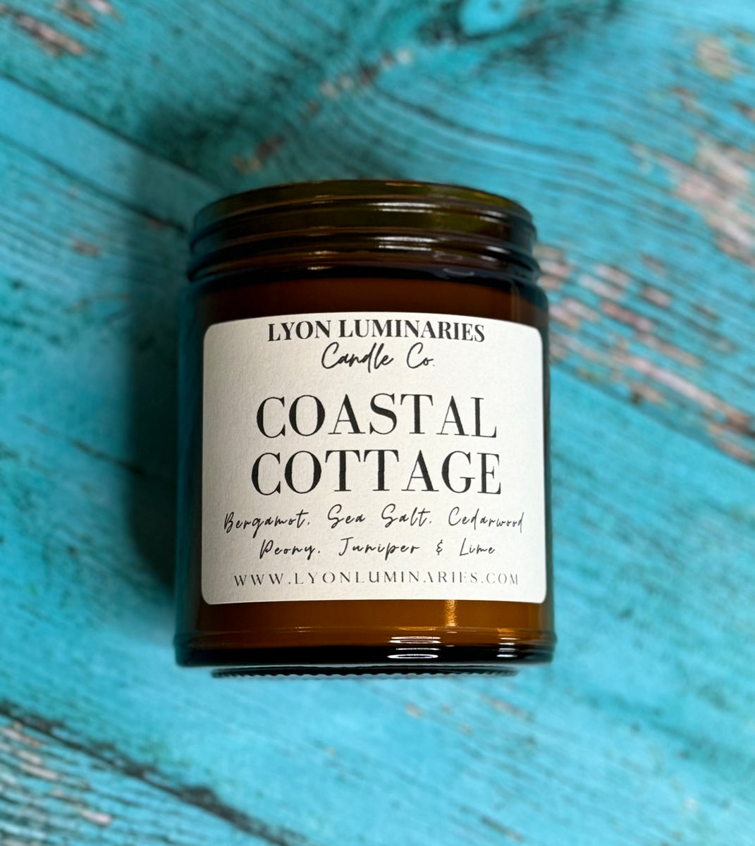 Coastal Cottage Soy Blend Candle – LYON Luminaries Candle Co.